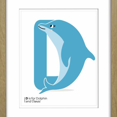 single letter D | BLACKBIRD DESIGN SHOP