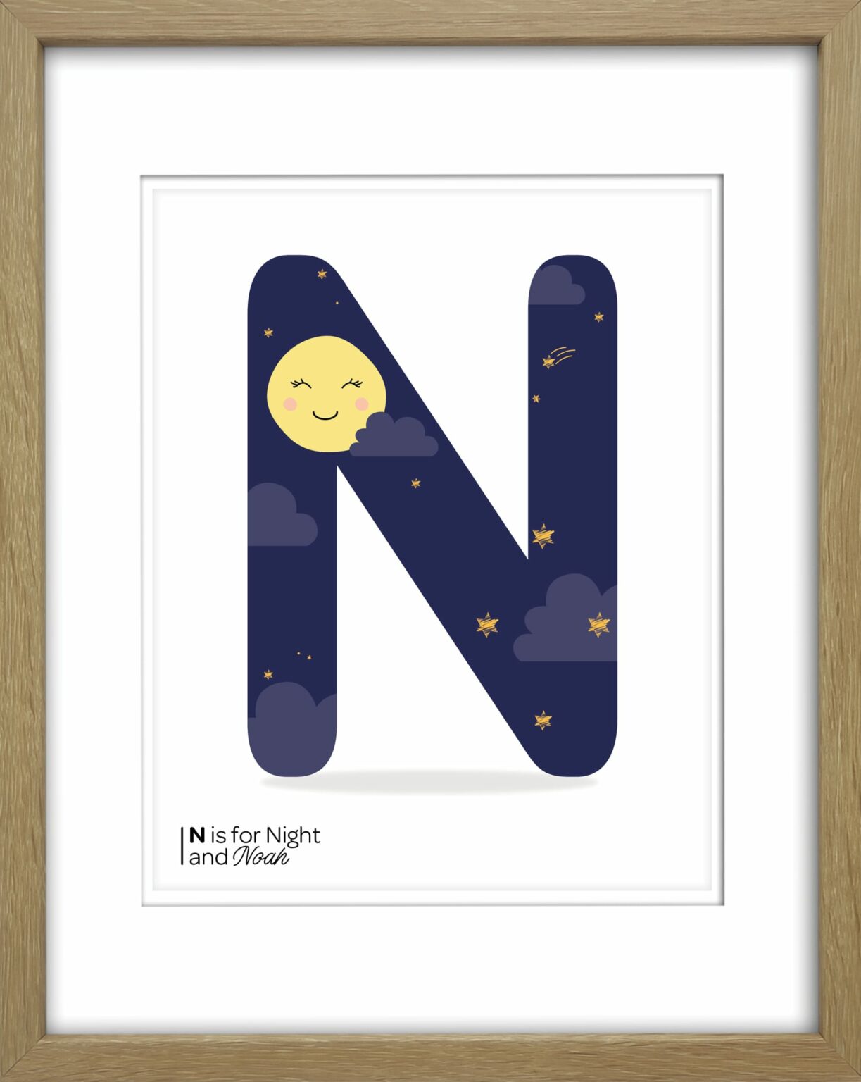 single letter N | BLACKBIRD DESIGN SHOP