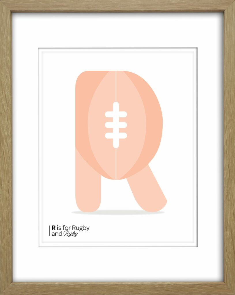 single letter R | BLACKBIRD DESIGN SHOP