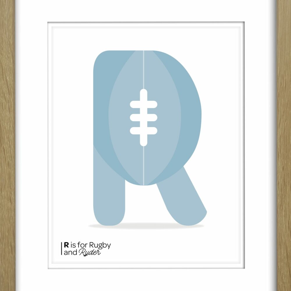 single letter R | BLACKBIRD DESIGN SHOP