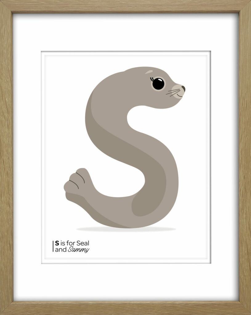 single letter S | BLACKBIRD DESIGN SHOP